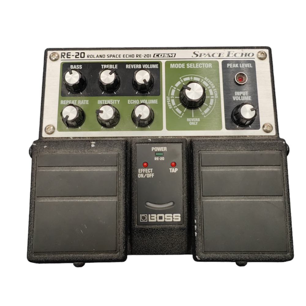 Pre-owned Boss BOSS ROLAND RE-20 SPACE ECHO PEDAL - Own4Less